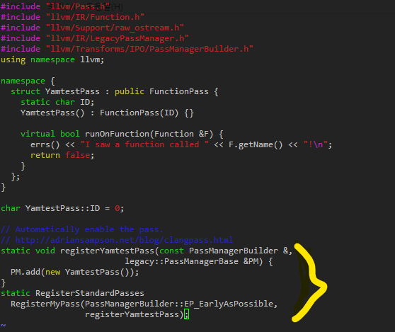 LLVM - LLVM Pass 만들기 | Mini
