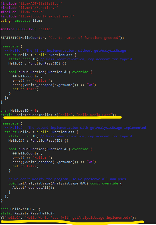 LLVM - LLVM Pass 만들기 | Mini